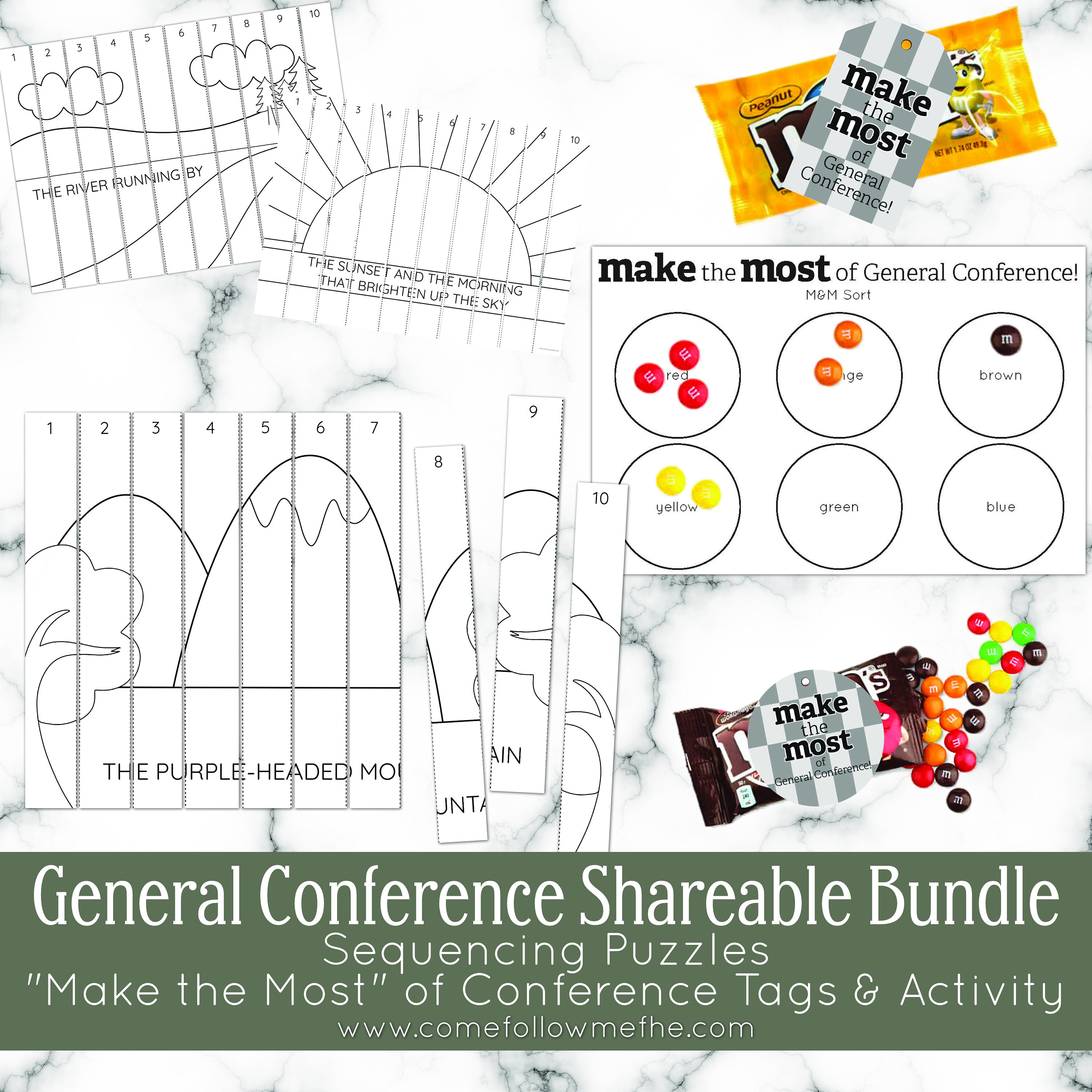 General Conference Activity Bag Bundle for Kids // October 2023 ...