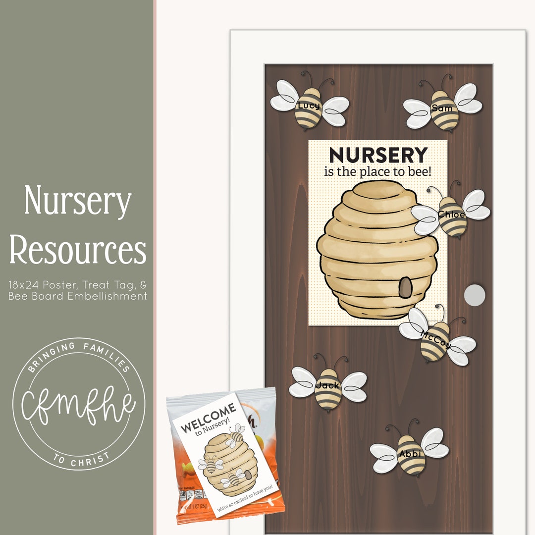 Book of Mormon 2024 Nursery Door Sign // LDS Primary, Primary ...