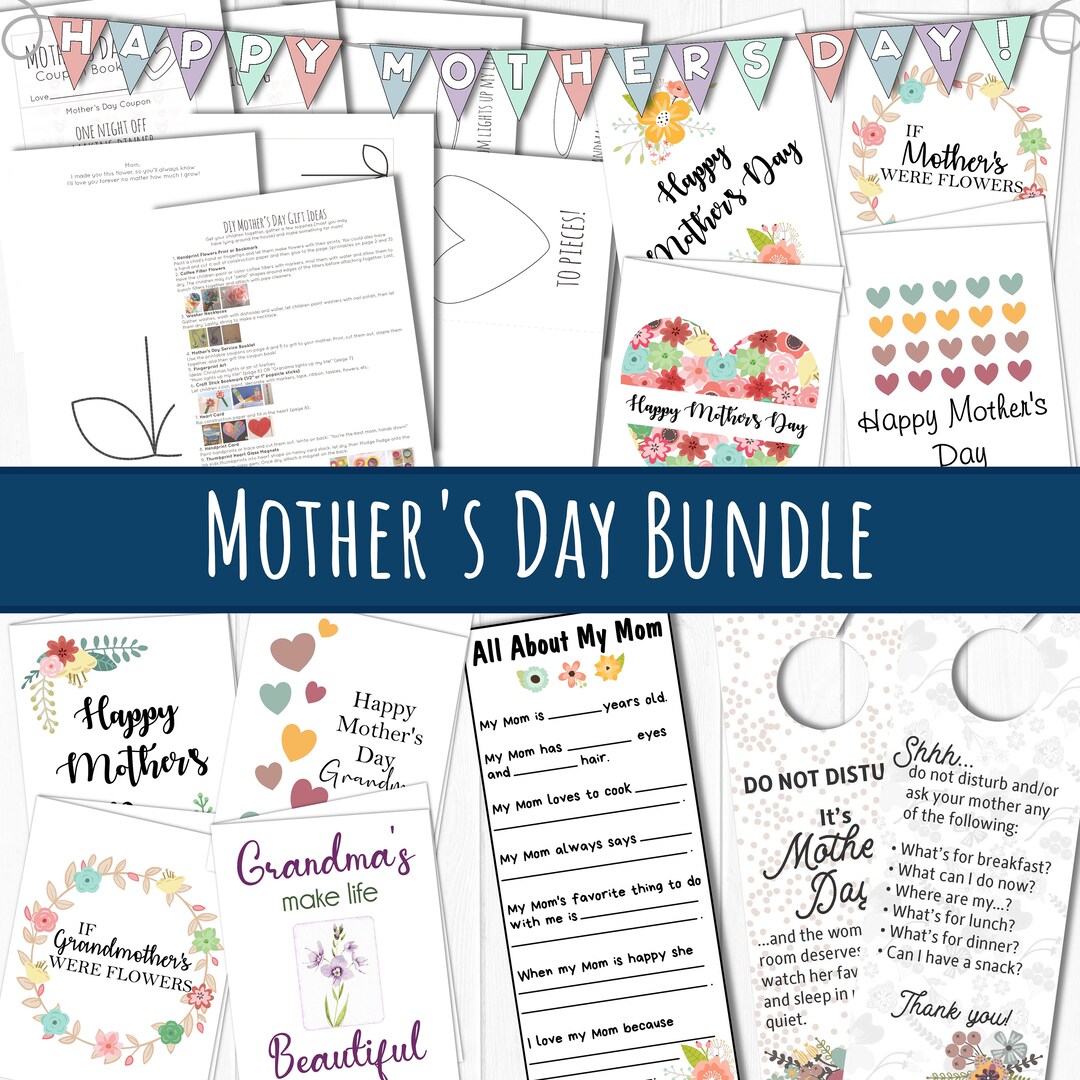 Mother's Day Bundle - Etsy
