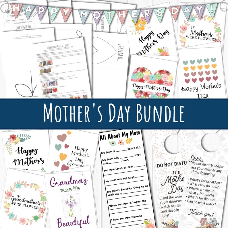 Mother's Day Bundle - Etsy