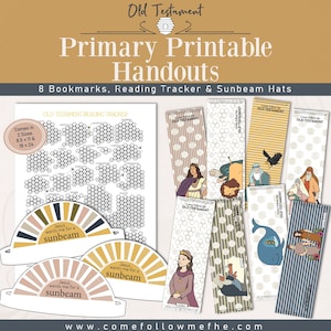 Old Testament 2022 Complete Primary Bundle - Etsy