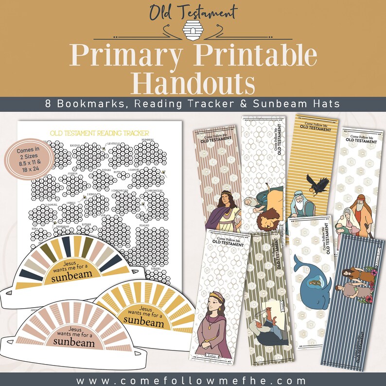 Old Testament 2022 Complete Primary Bundle - Etsy