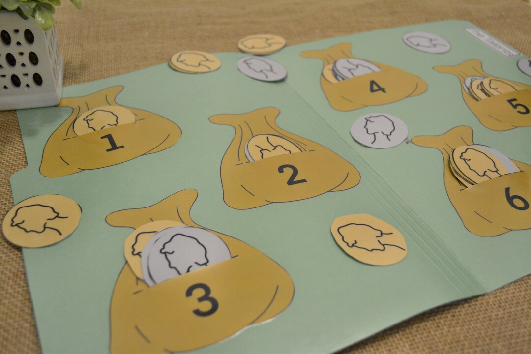 Talents File Folder Game - Etsy