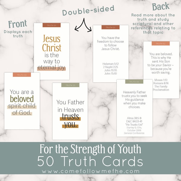 Christ is the Strength of Youth - Etsy