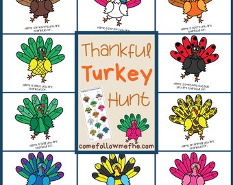 Digi Stamp Thankful Turkey Thanksgiving Card Making 1 - Etsy