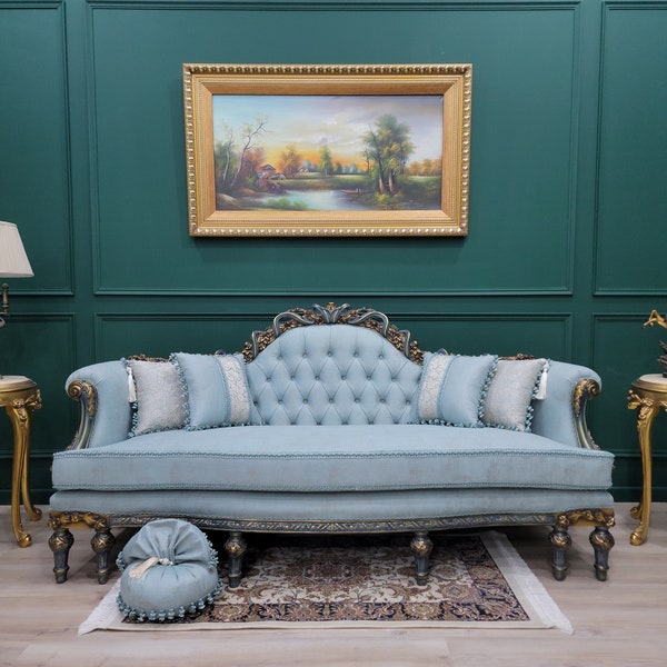 Art Deco Sofa - Etsy