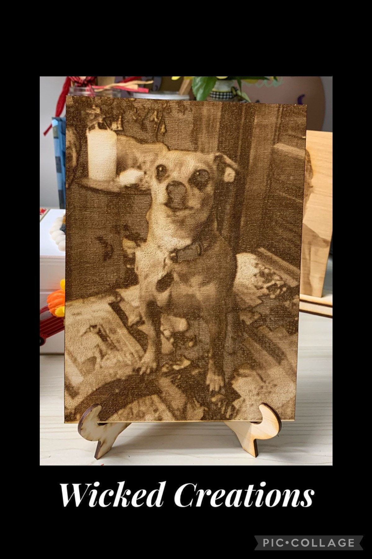 Stand for Wood, Pictures and Signs - Etsy