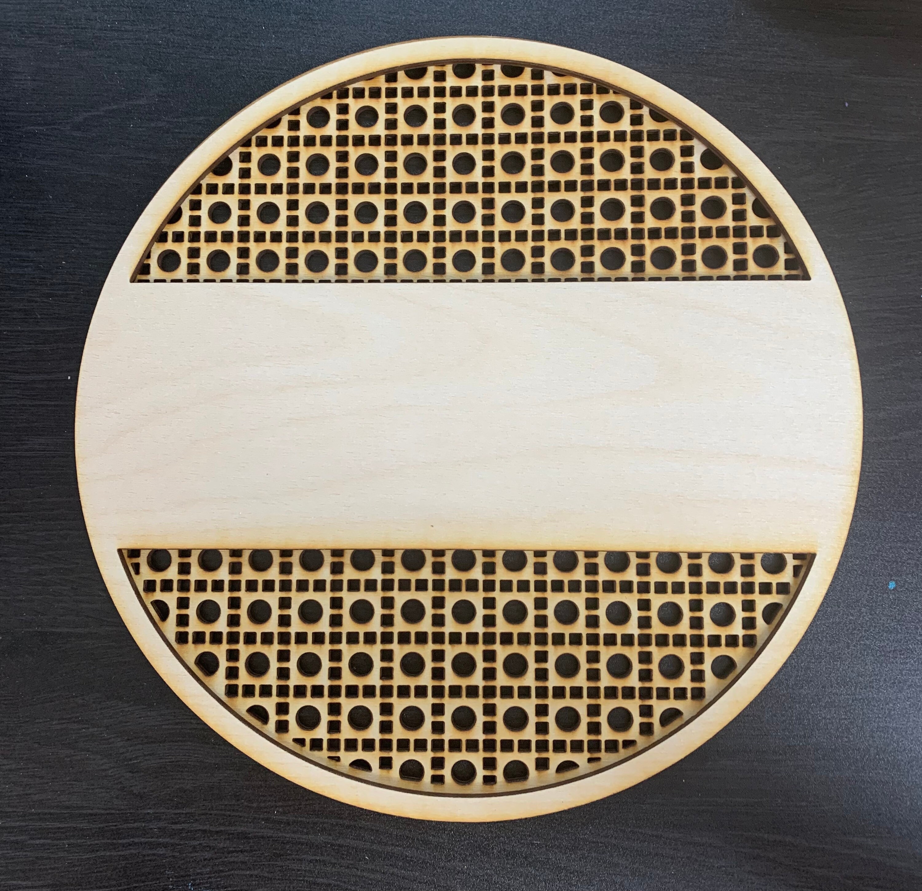 Rattan Door Sign DIY - Etsy