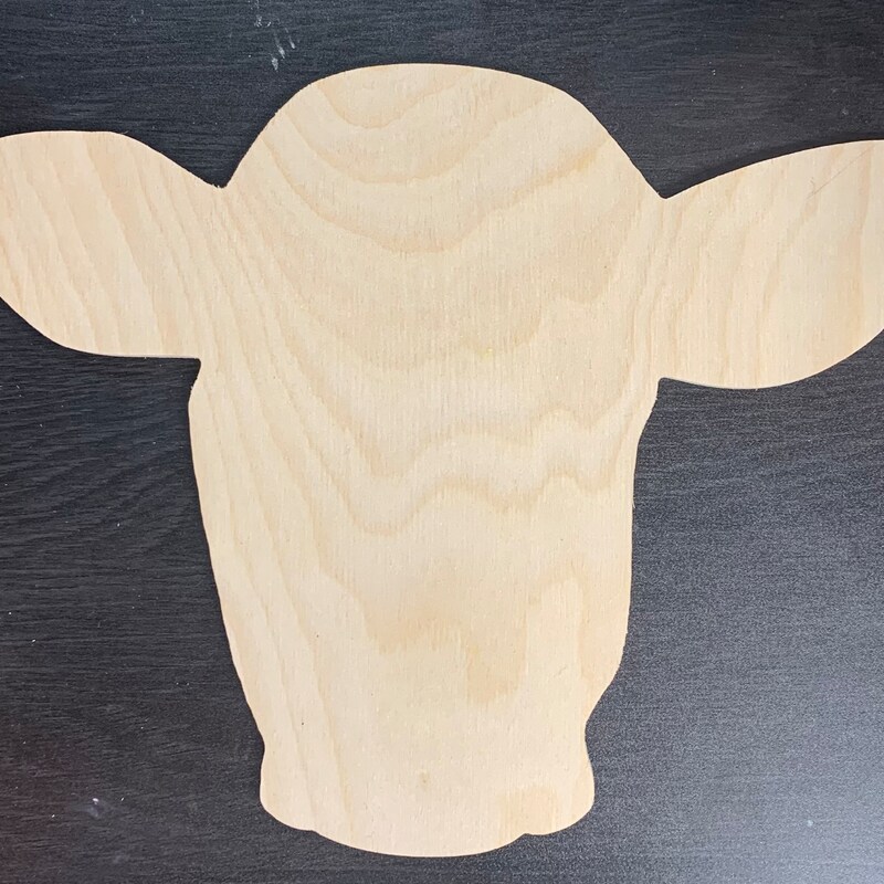 Wooden Cow - Etsy