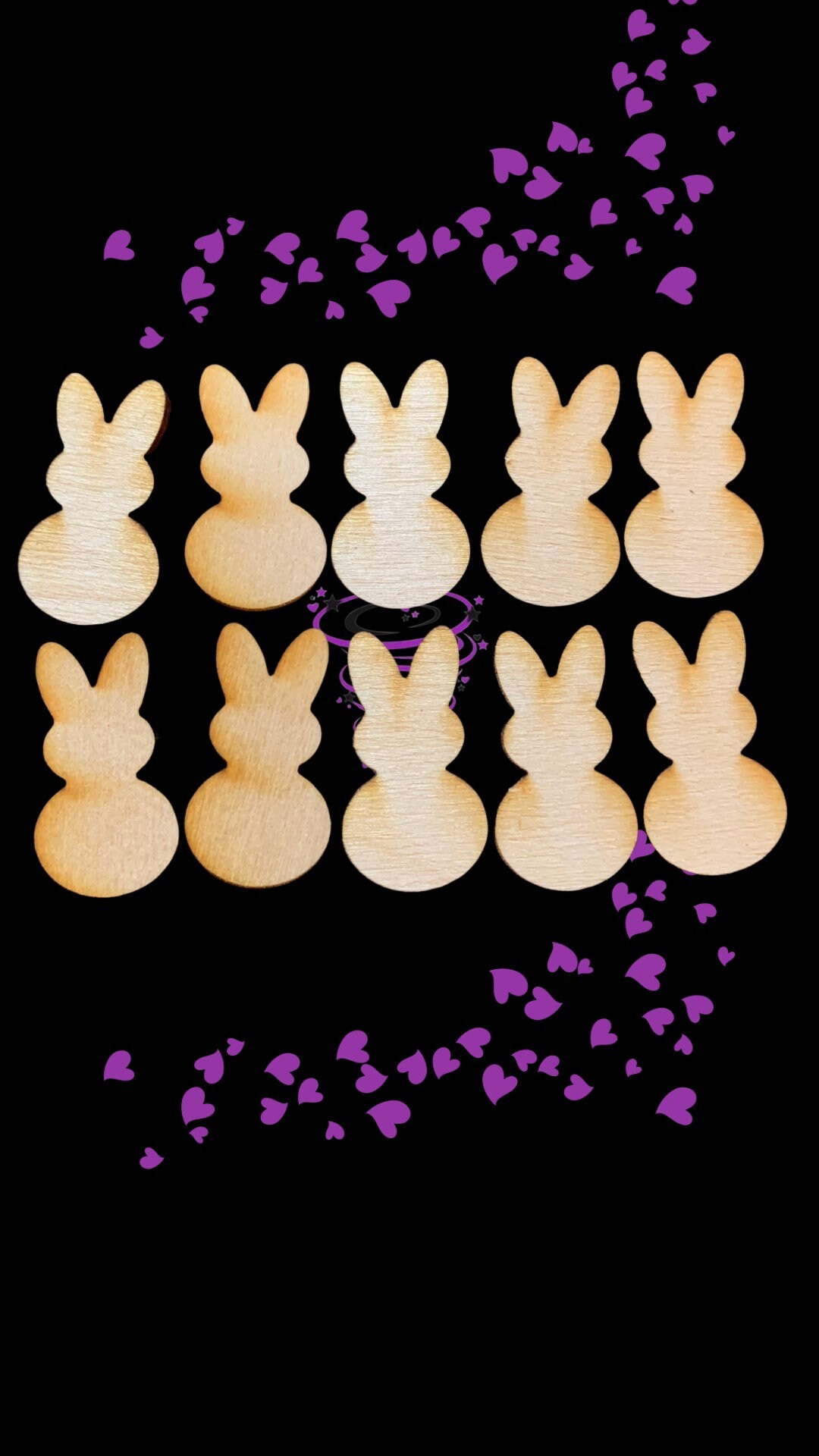 10 Pack Wooden Peeps - Etsy