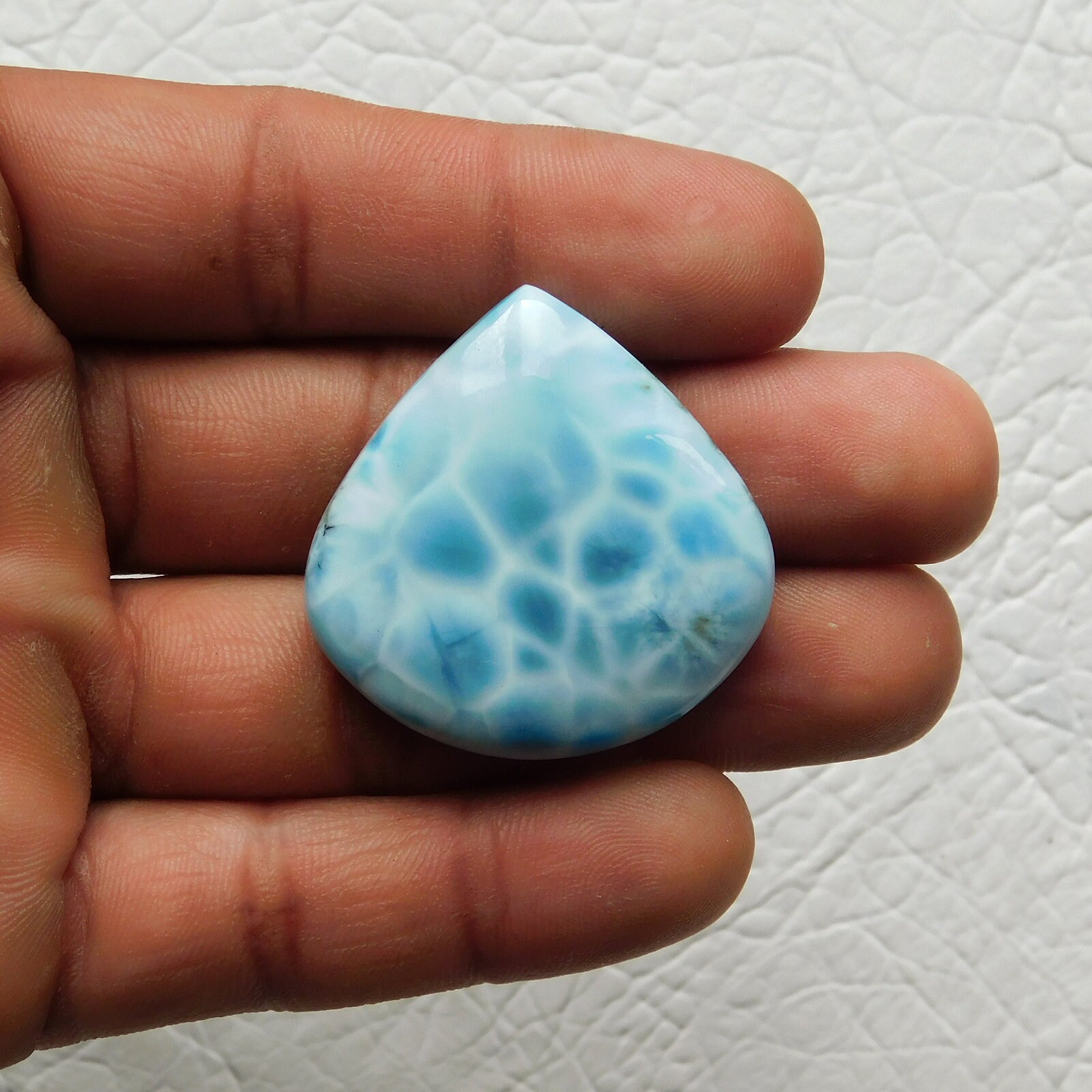 Very Rare Larimar Cabochon Gemstone Larimar Loose Gemstone | Etsy