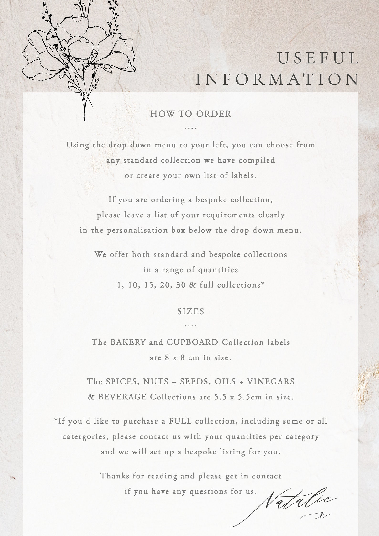 PANTRY Labels | Pantry Storage and Jar Labels | Cupboard Labels ...