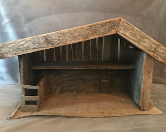 Nativity stable | Etsy