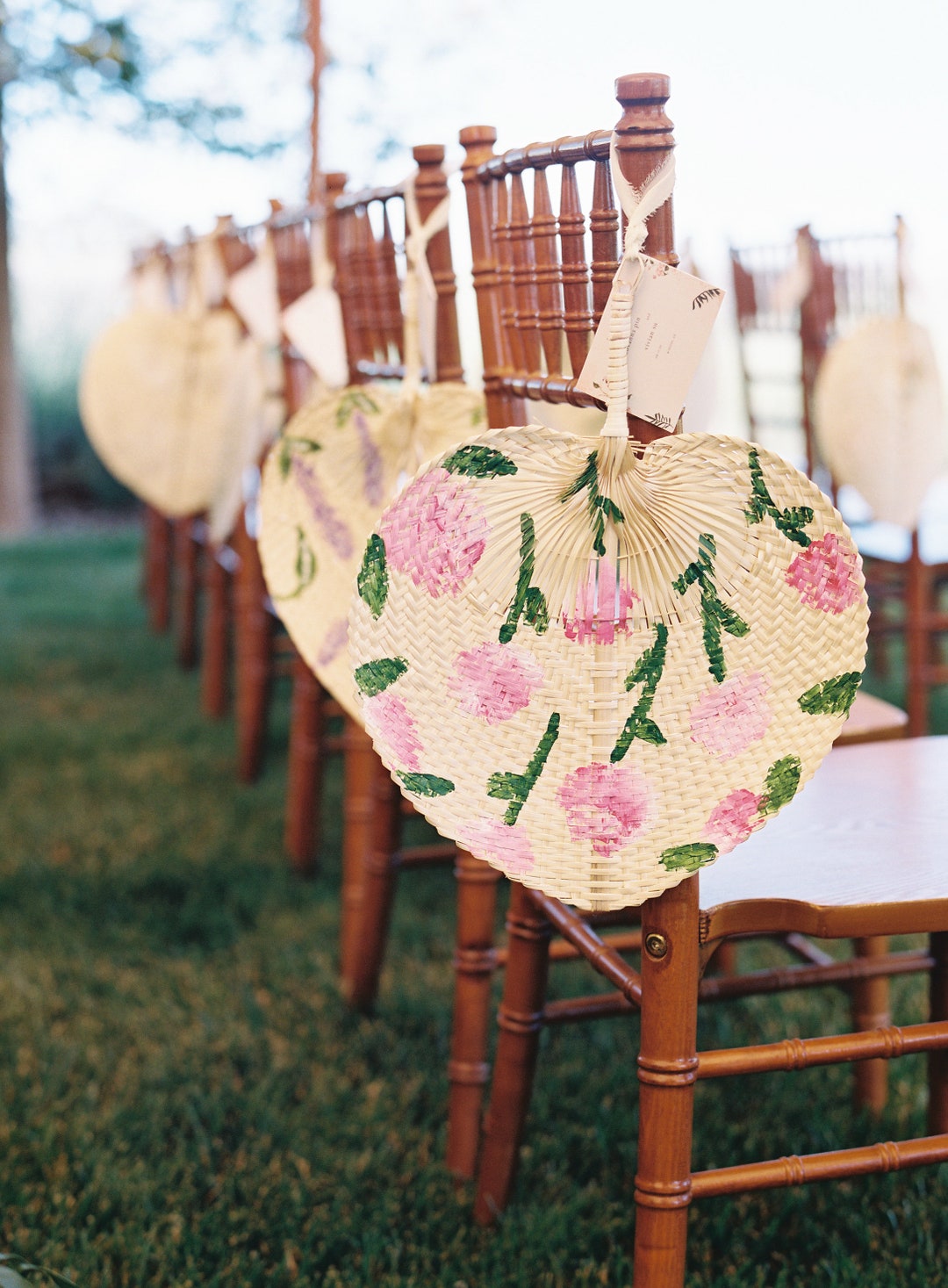 Painted Fan, Wedding Fan, Hand Fan, Church Fan, Summer Fan, Artist Fan ...