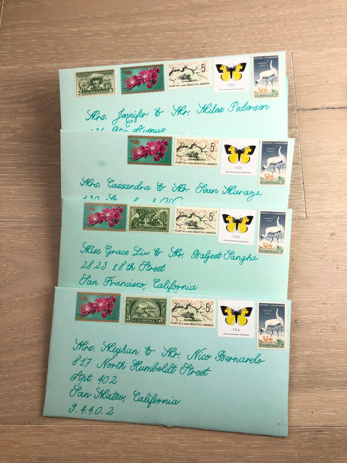 Envelope Calligraphy / Envelope Addressing / Custom Hand Calligraphy ...