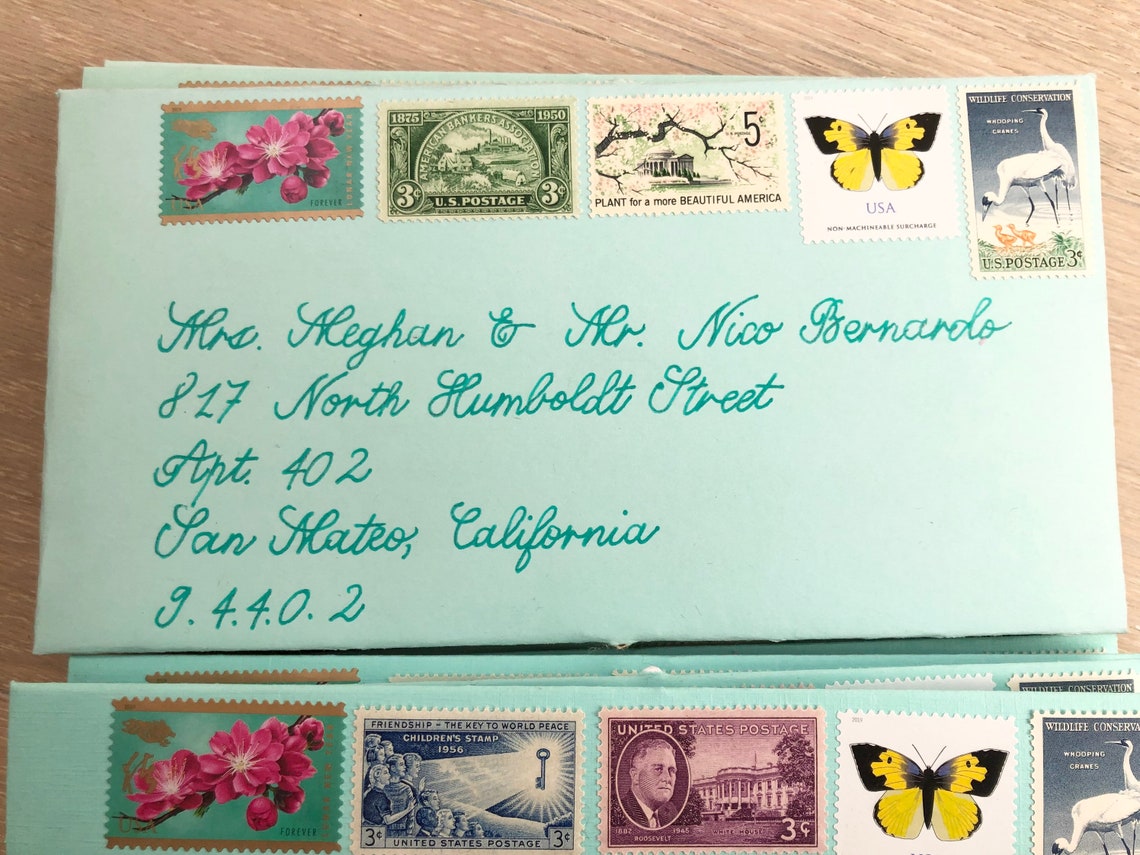 Envelope Calligraphy / Envelope Addressing / Custom Hand Calligraphy ...