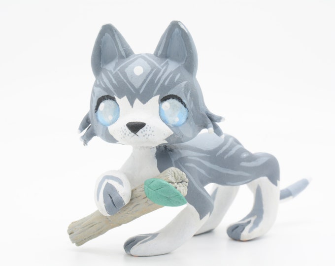 Jayfeather Warrior Cats LPS Littlest Pet Shop Clay Custom Bobble Head ...