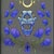 Magical Moon Key Art Print With Silver Skeleton Key and Alchemical ...