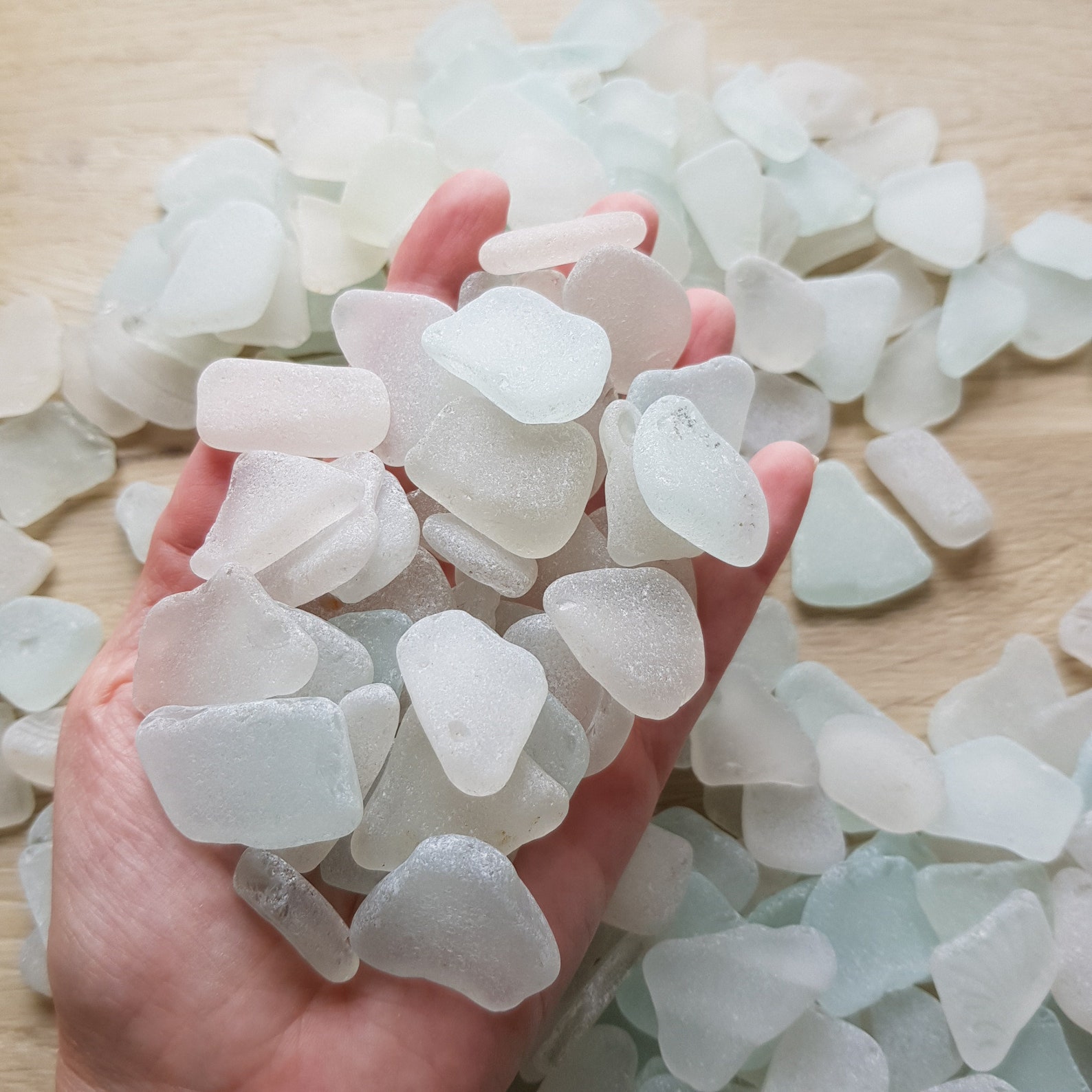 Beach Combed Seaglass Small Sea Glass 20-100 Pieces Beach Art Decor ...