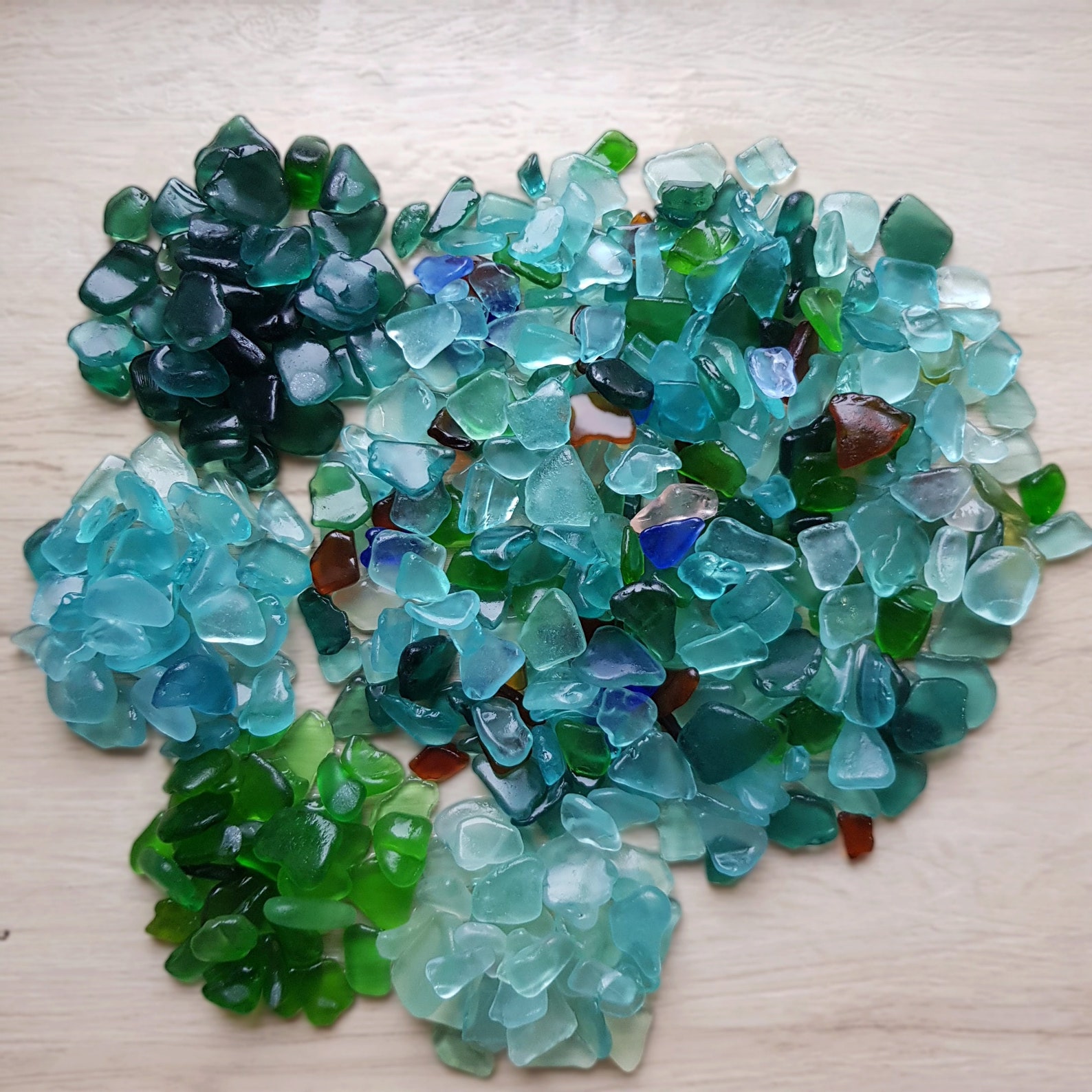 Beach Combed Seaglass Small Sea Glass 20-100 Pieces Beach Art Decor ...