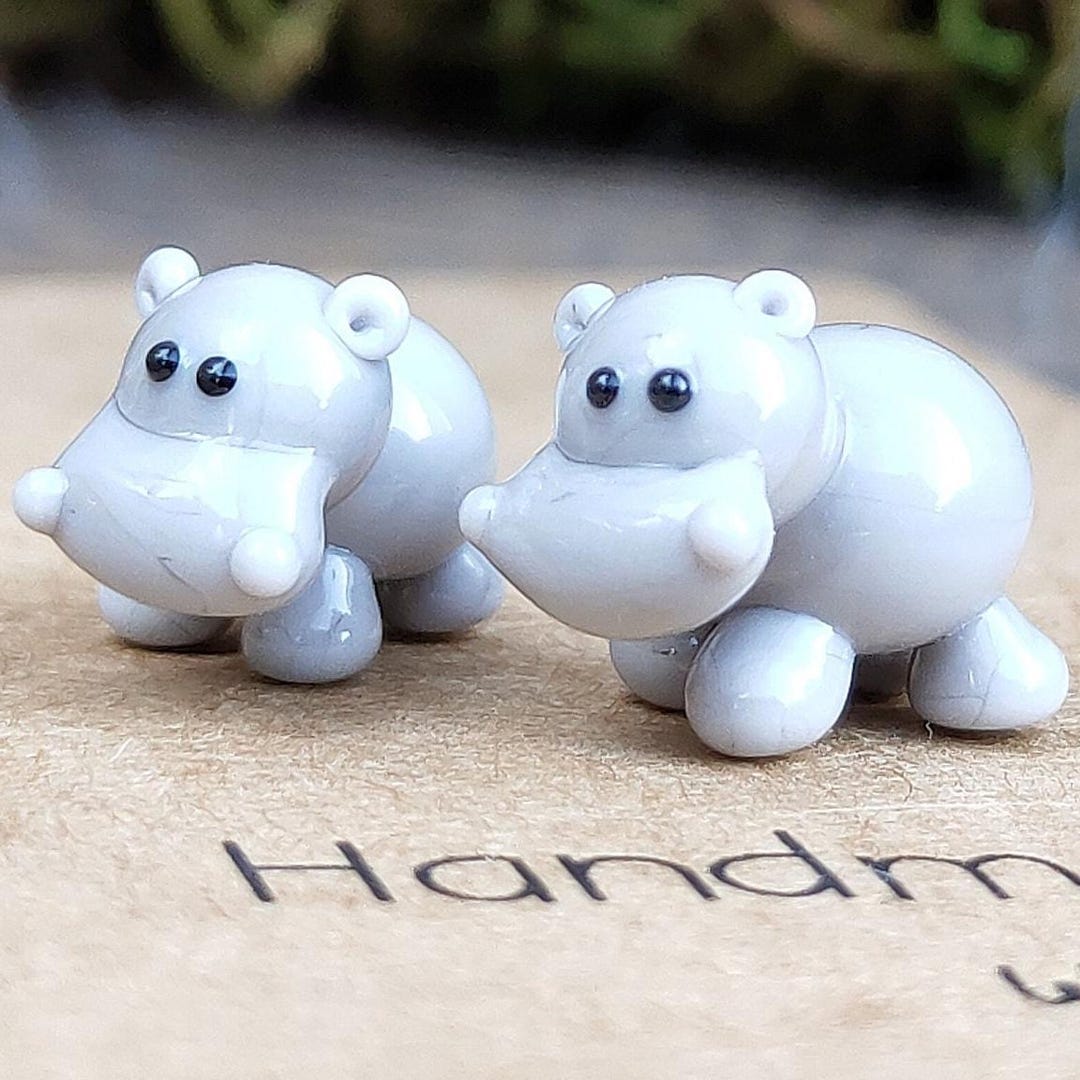Hippo Figurine Hippo Art Hippo Gifts Hippo Ornament Hippo Statue ...
