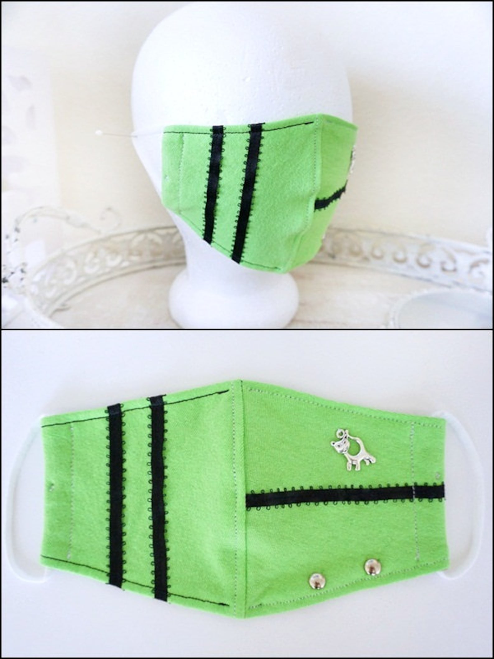 Goth Face Masks Punk Face Masks Gothic Face Masks Cyberpunk - Etsy