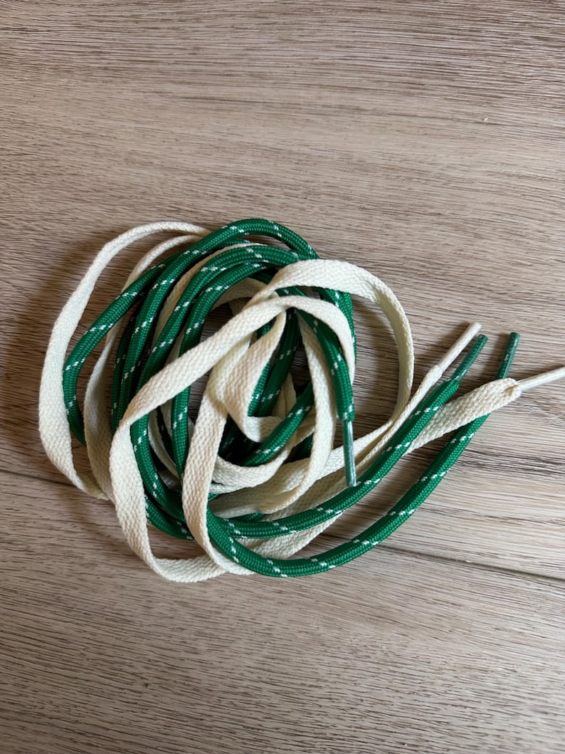 Two-color Shoelaces Set - Etsy