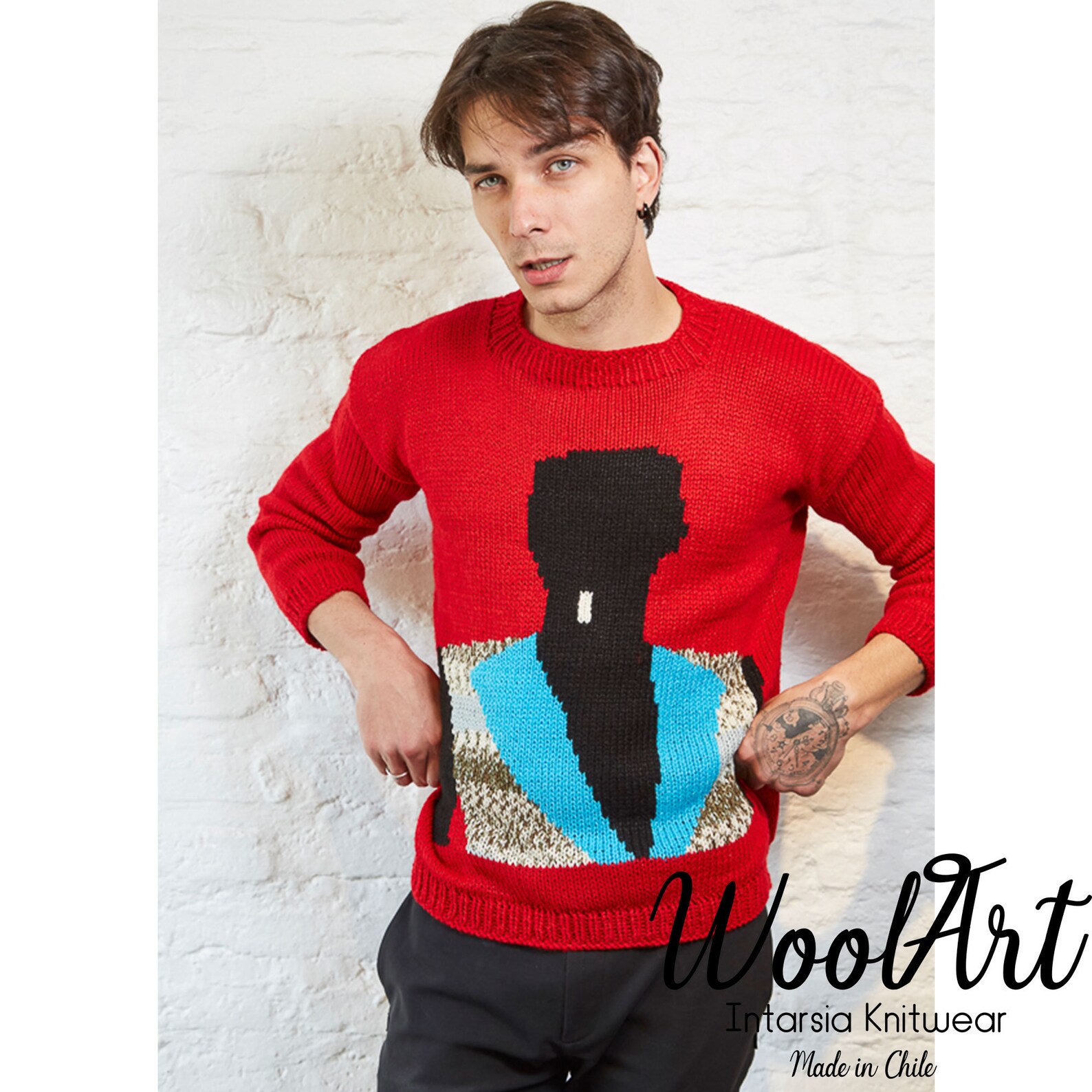 Made to Order Unisex and Oversized Sweater, Handmade With Chilean Wool ...