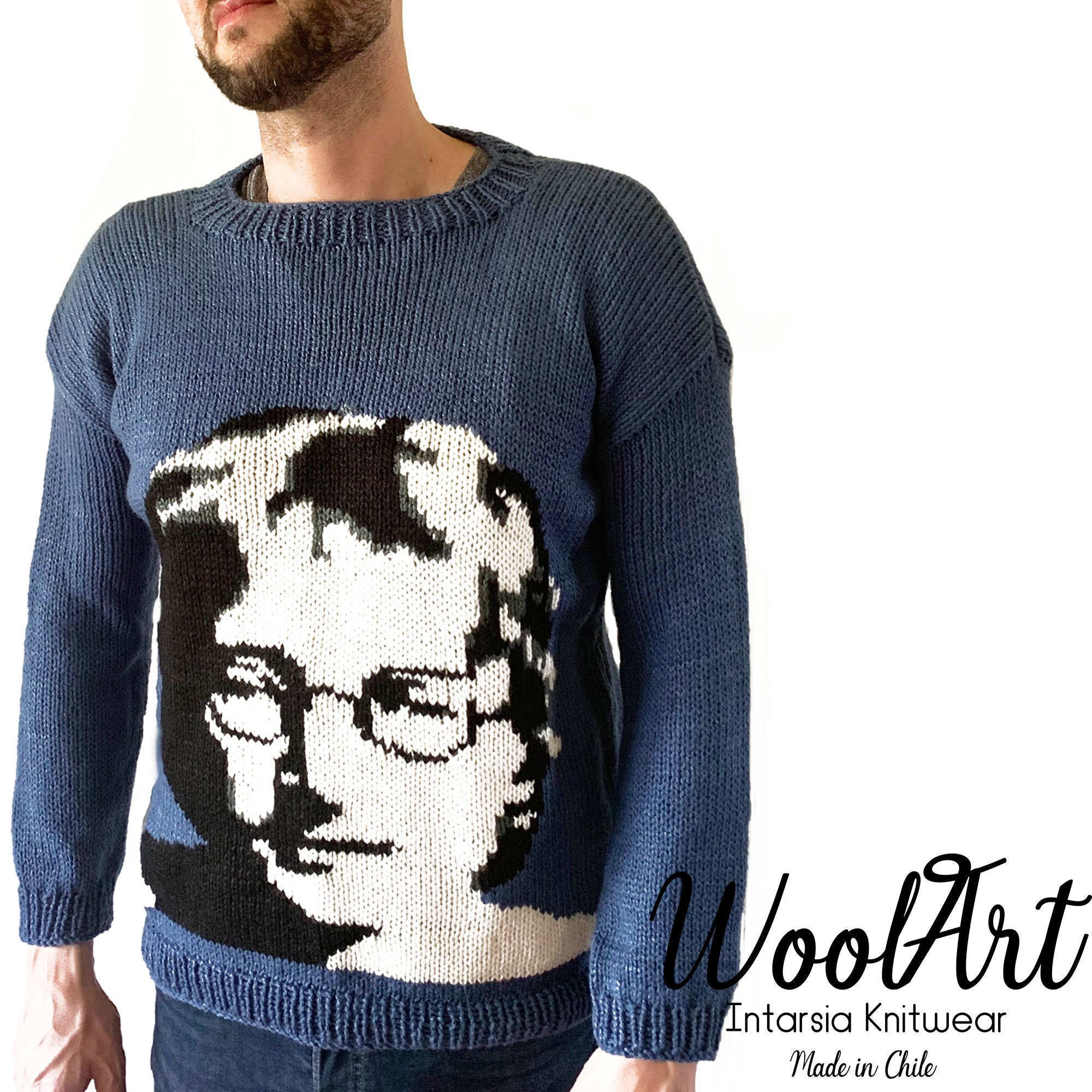 Made to Order Unisex and Oversized Sweater, Handmade With Chilean Wool ...