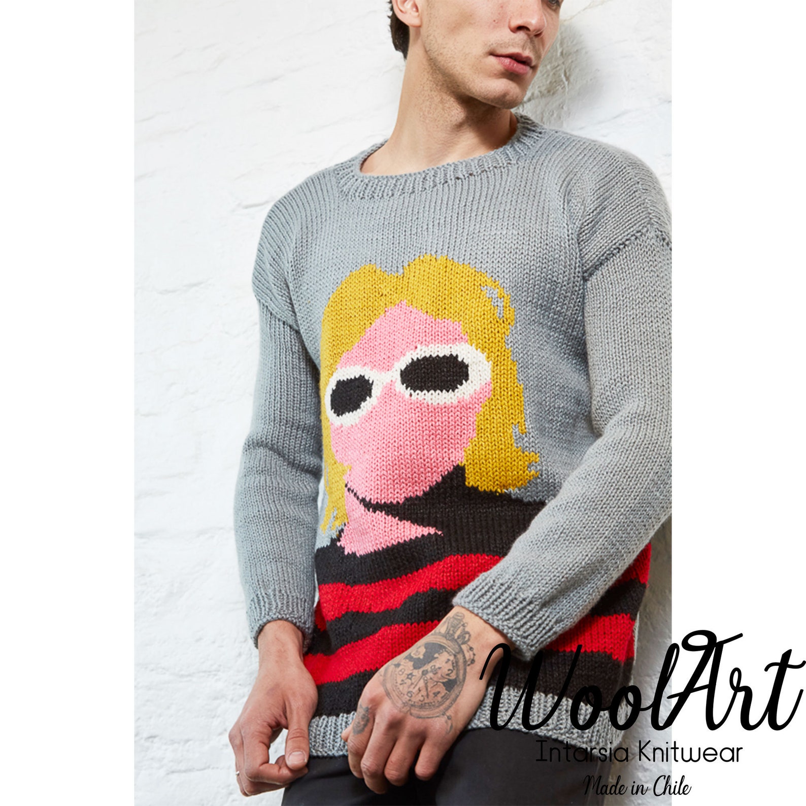 Made to Order Unisex and Oversized Sweater, Handmade With Chilean Wool ...