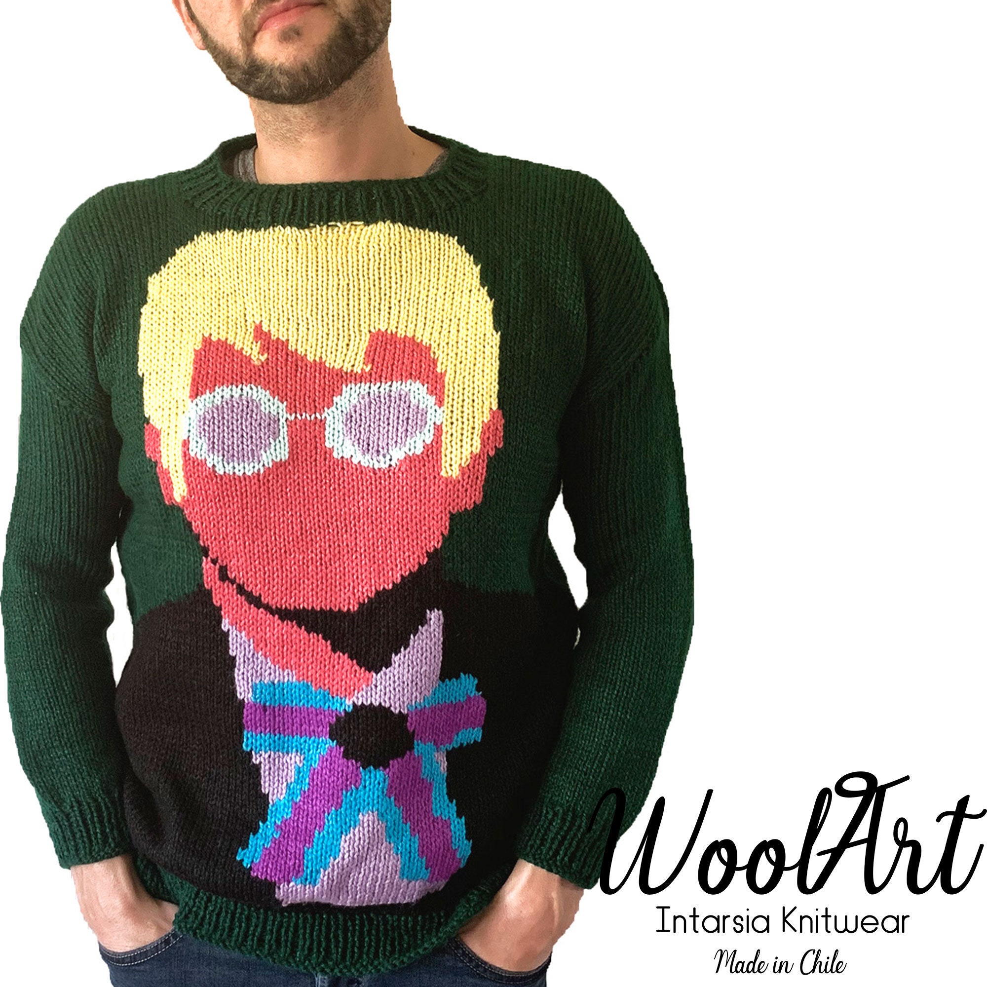 Made to Order Unisex and Oversized Sweater, Handmade With Chilean Wool ...