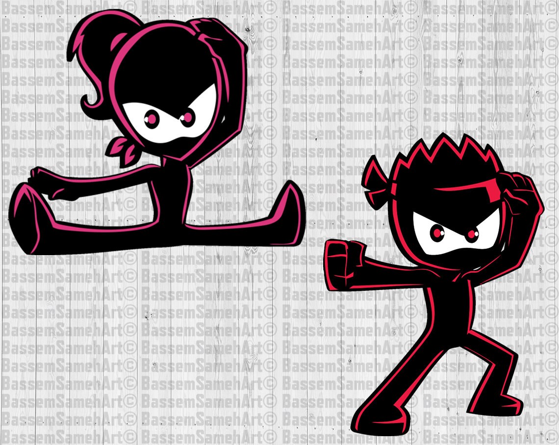 Ninja for Kidz svg bundle Ninja Kidz TV Kids Channel Kids | Etsy