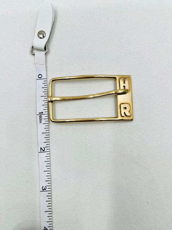 Vintage 14K Solid Gold Belt Buckle. Circa 20th century - Gem