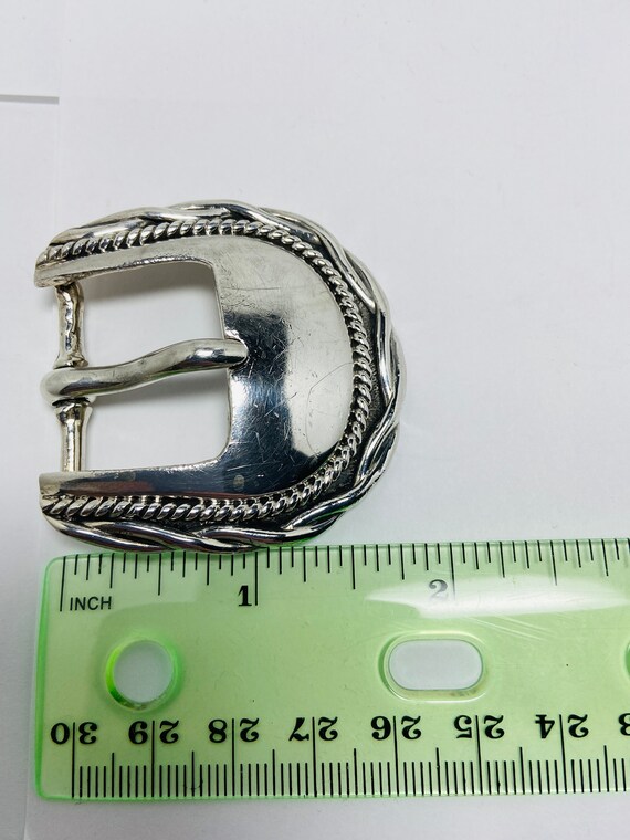 Alexander Kalifano Sterling Silver Belt Buckles. - Gem