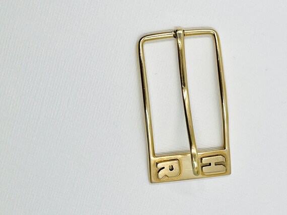 Vintage 14K Solid Gold Belt Buckle. Circa 20th century - Gem