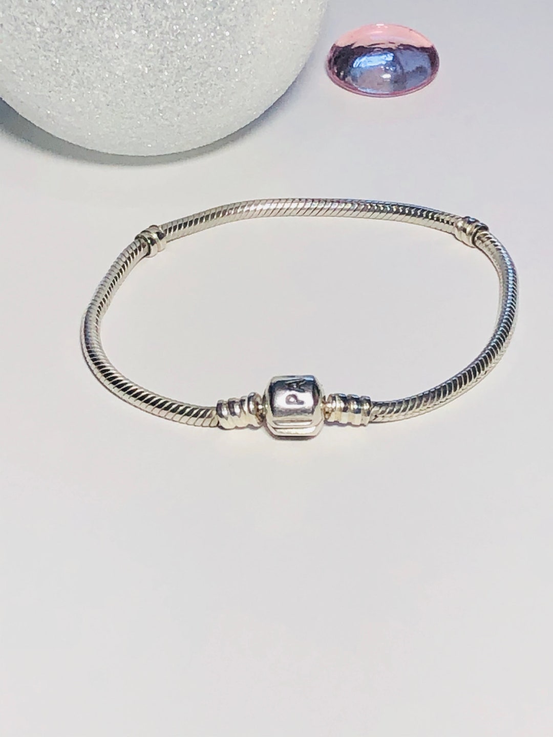 Authentic Pandora Barrel Clasp Bracelet. - Etsy
