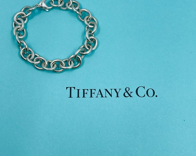 Authentic Tiffany&co. Sterling Silver Bracelet. - Etsy