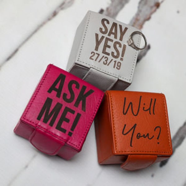 Proposal Ring Box - Etsy