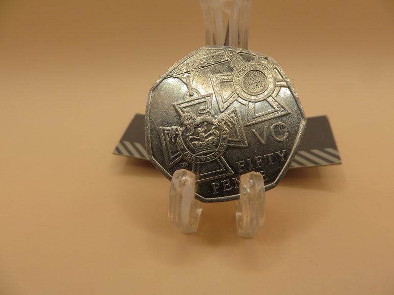 2006 HEROIC VC 50p Coin - Etsy