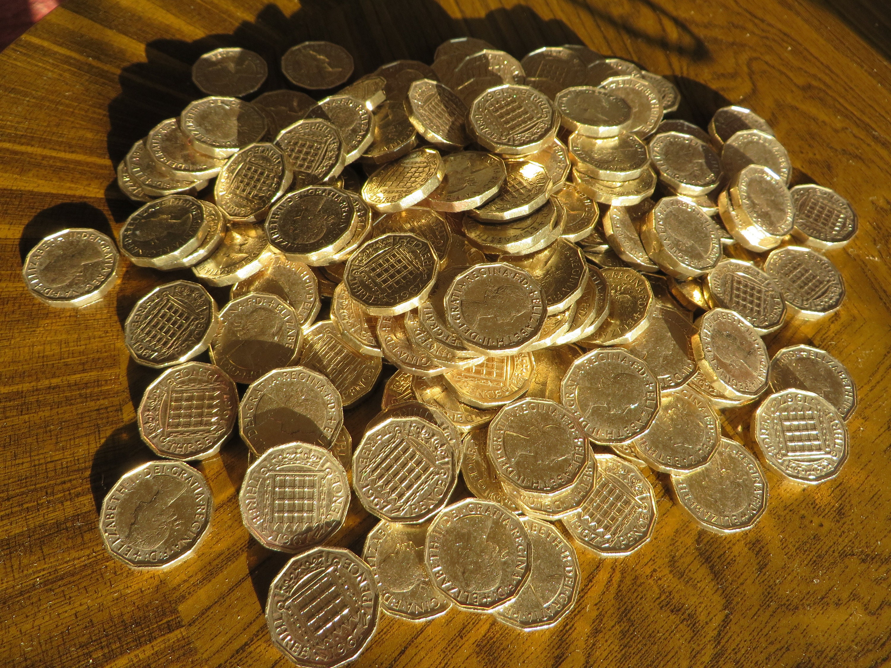 10 King George V1 & Queen Elizabeth 2nd - SHINY Threepenny Coins - Etsy