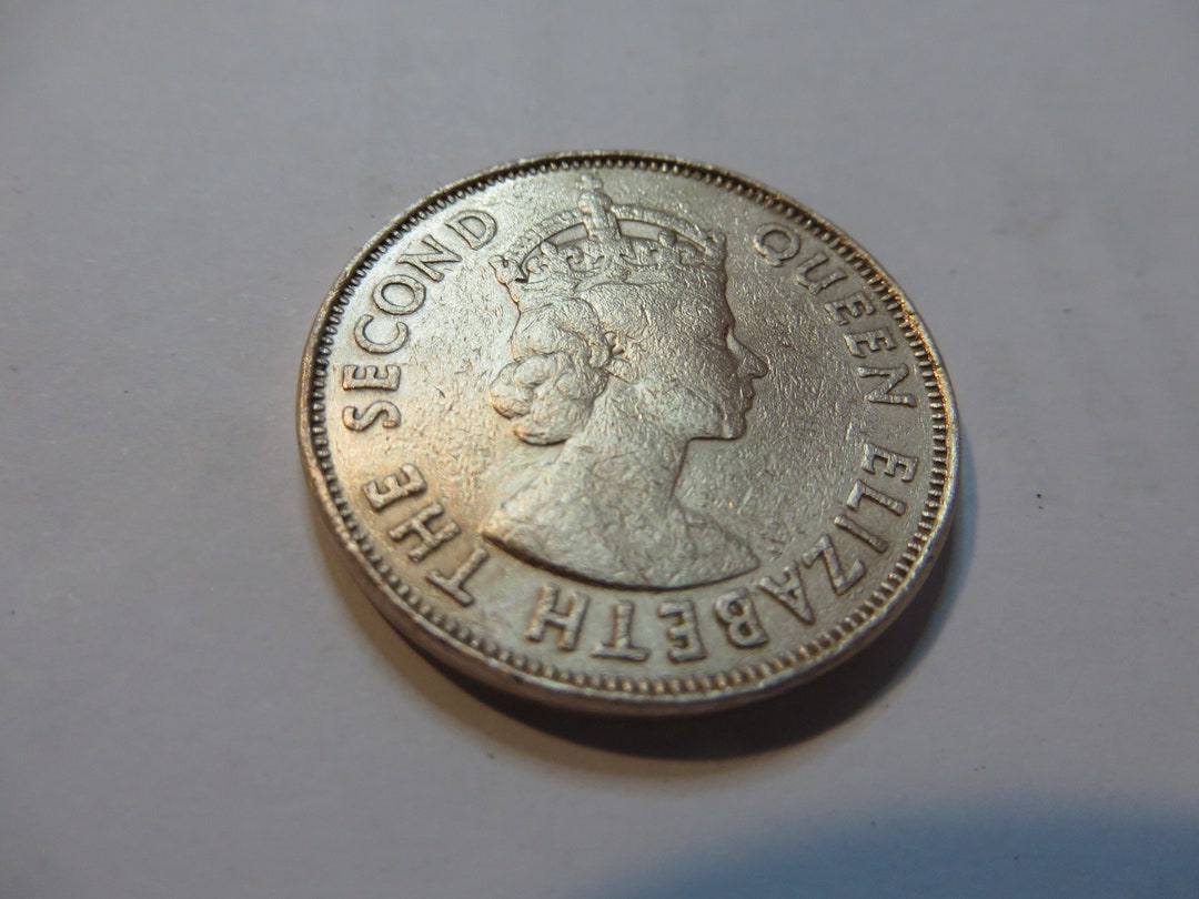 1975 ELIZABETH II MAURITIUS 5 Cent Coin - Etsy