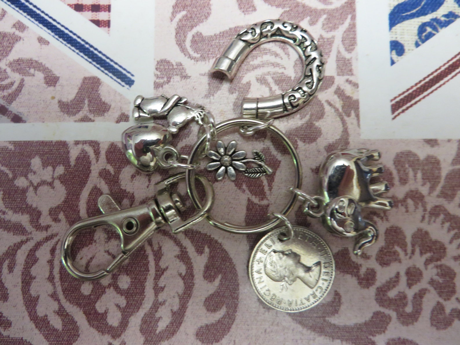 Novelty Female happy Retirement Key Ring - Etsy