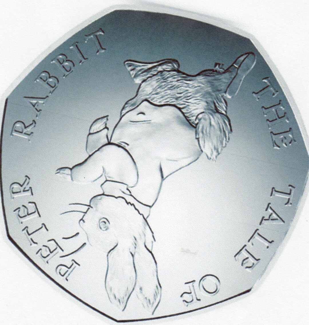 2017 Tale of PETER RABBIT 50p Coin - Etsy