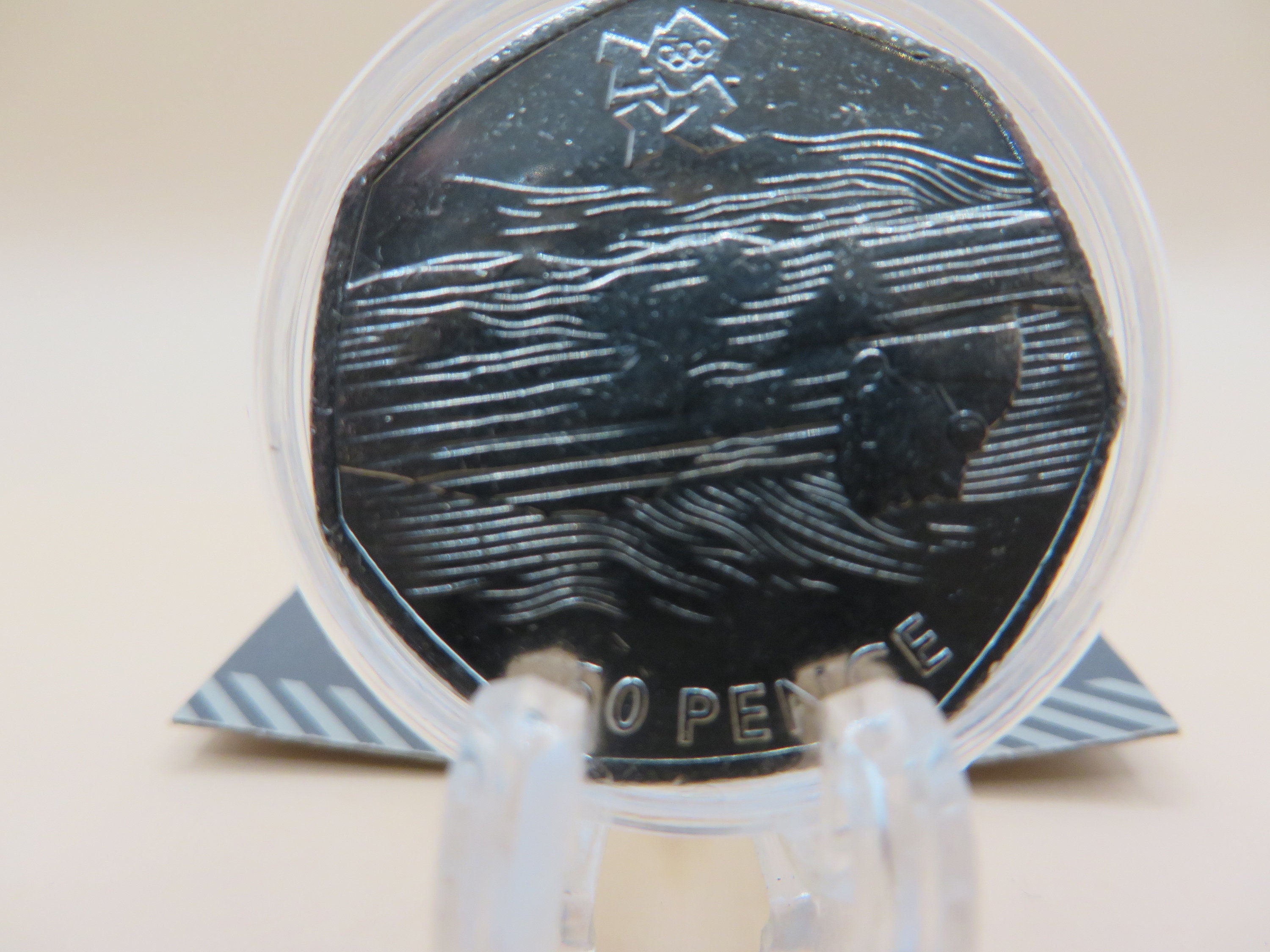 2011 SWIMMING 50p Coin - Etsy UK