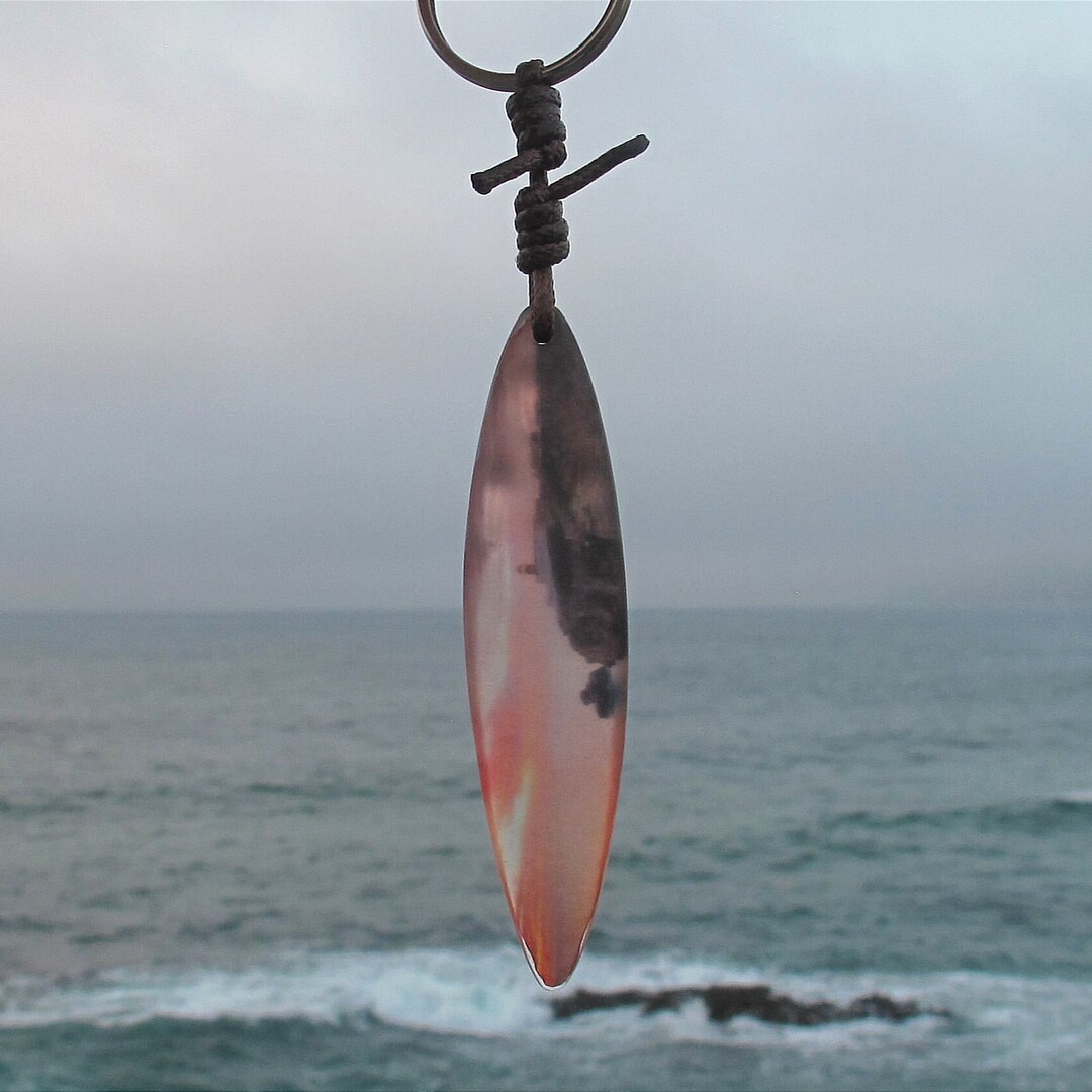 Handmade Surf Keychain Sagres no Text - Etsy
