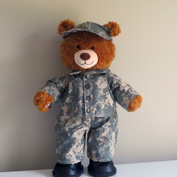 Teddy Bear Army Clothes - Etsy