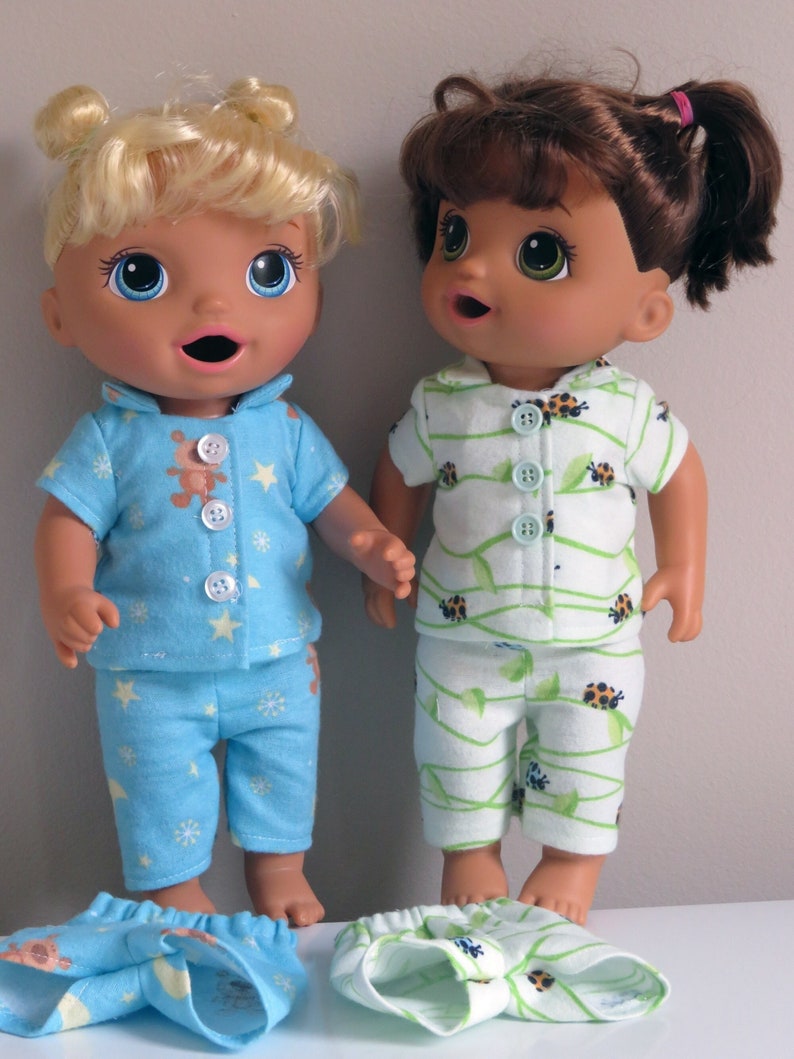 Pajamas, Fits Baby Alive 12” Dolls / Doll Clothes - Etsy