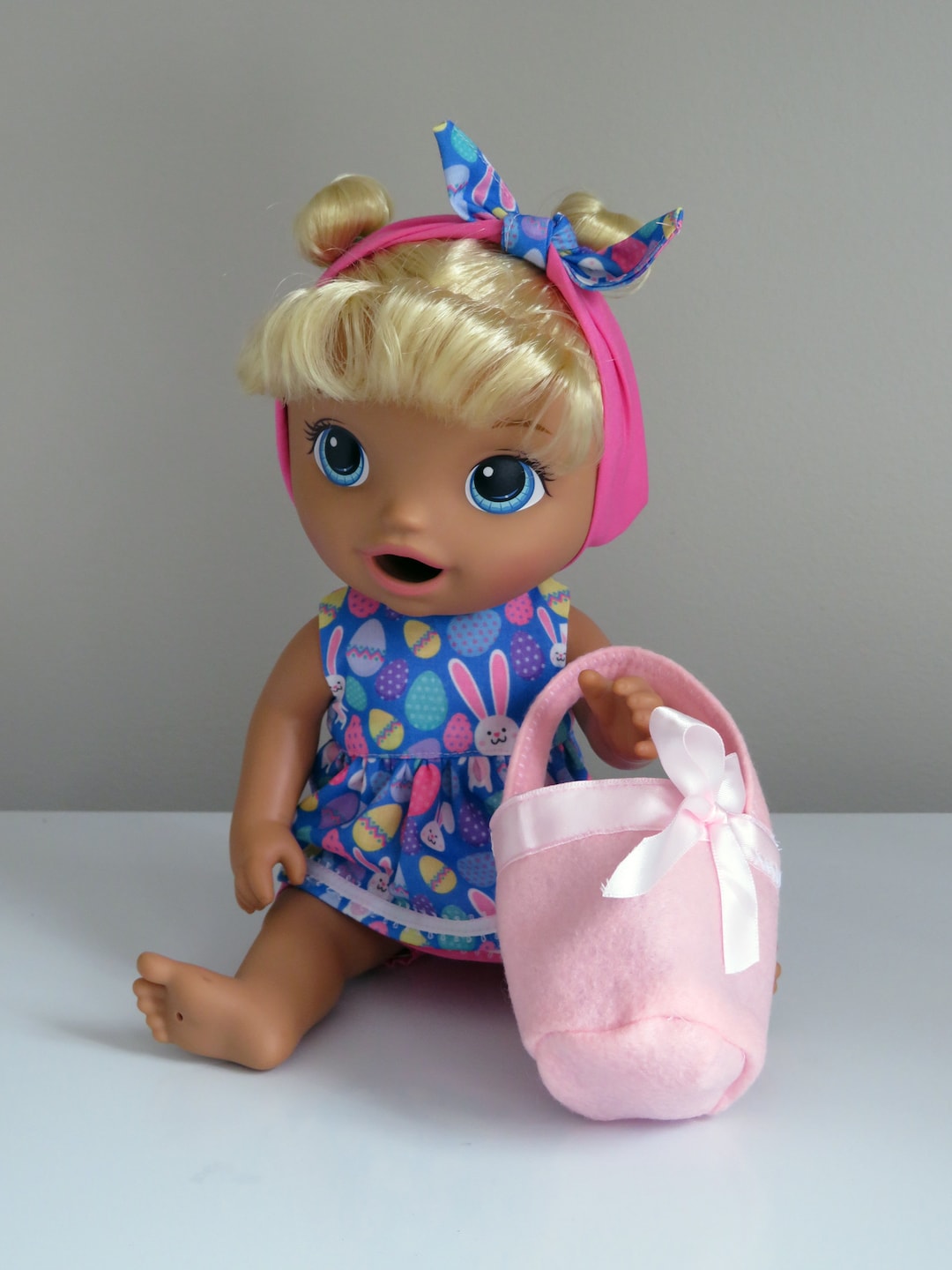Fit's 12" Baby Alive Dolls, Easter Play Set, Headband and Basket,/ Doll ...