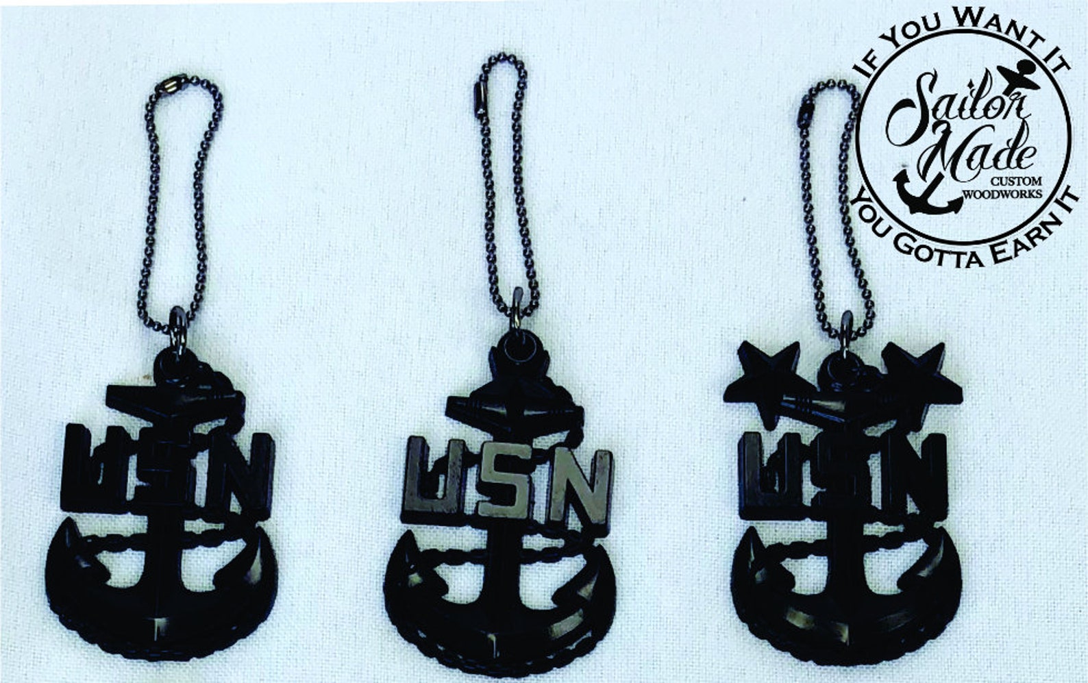 USN Anchor Keychains - Etsy