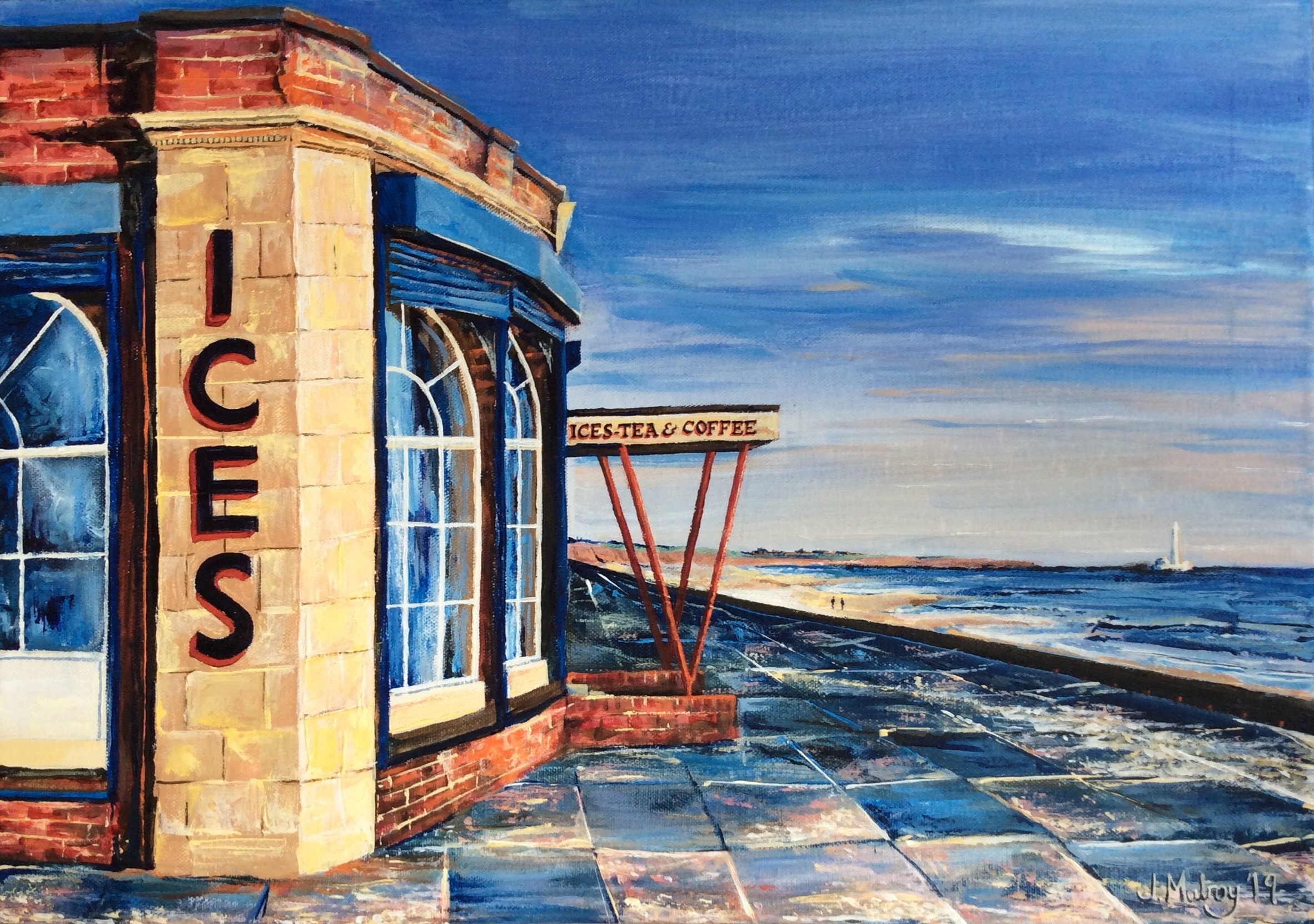 Rendezvous Vous - the Iconic Cafe of Whitley Bay Sea Front - Limited ...